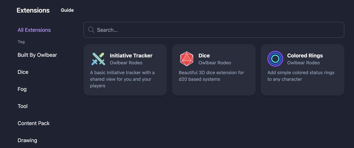 Owlbear Rodeo 2.0 Beta Patch 9